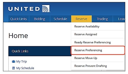 Reserve Preferencing vs. Ready Reserve Preferencing